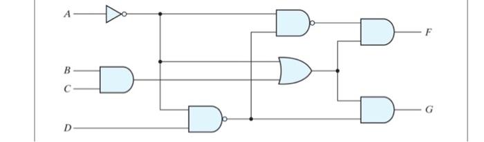 Solved Given the following combinational circuit, obtain the | Chegg.com