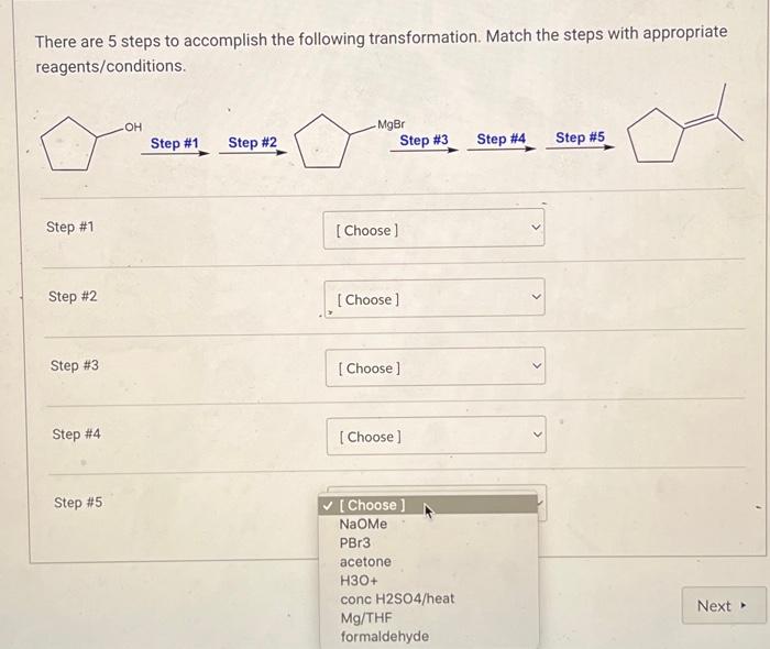 Solved There are 5 steps to accomplish the following | Chegg.com