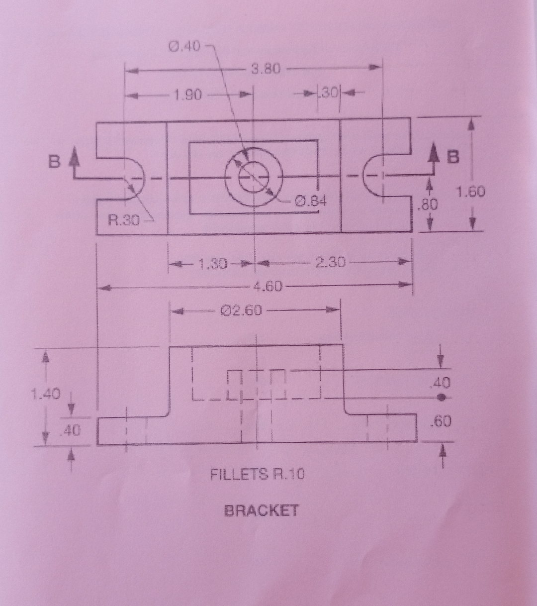 Solved Engineering Design Sectional Views Sketch the Full | Chegg.com