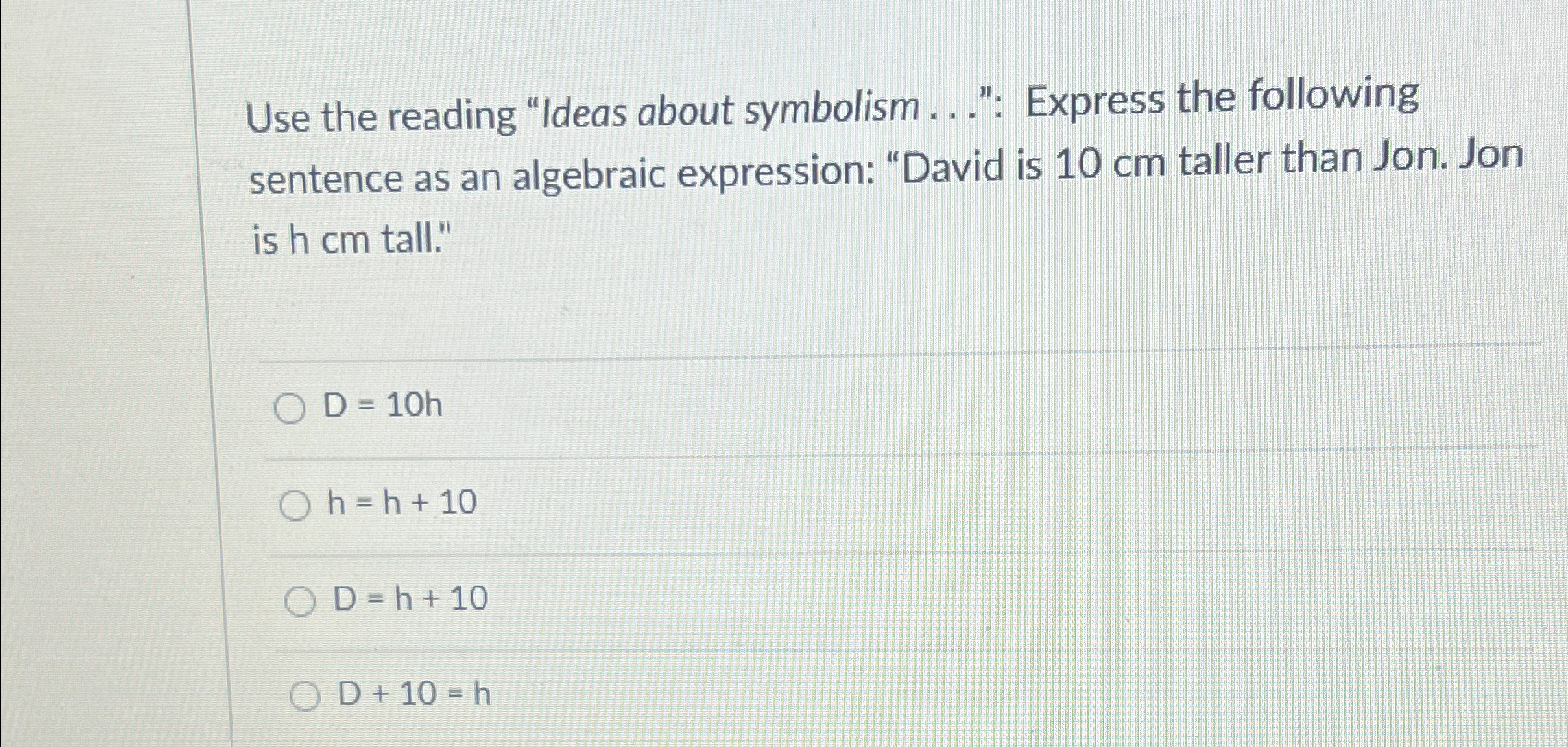 Solved Use the reading "Ideas about symbolism ...": Express | Chegg.com