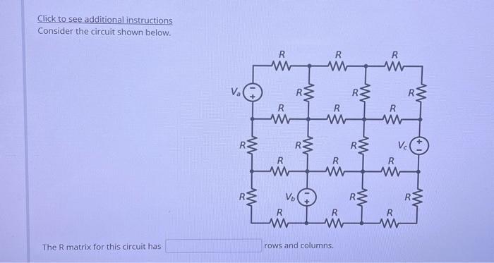 Solved Click to see additional instructions Consider the | Chegg.com