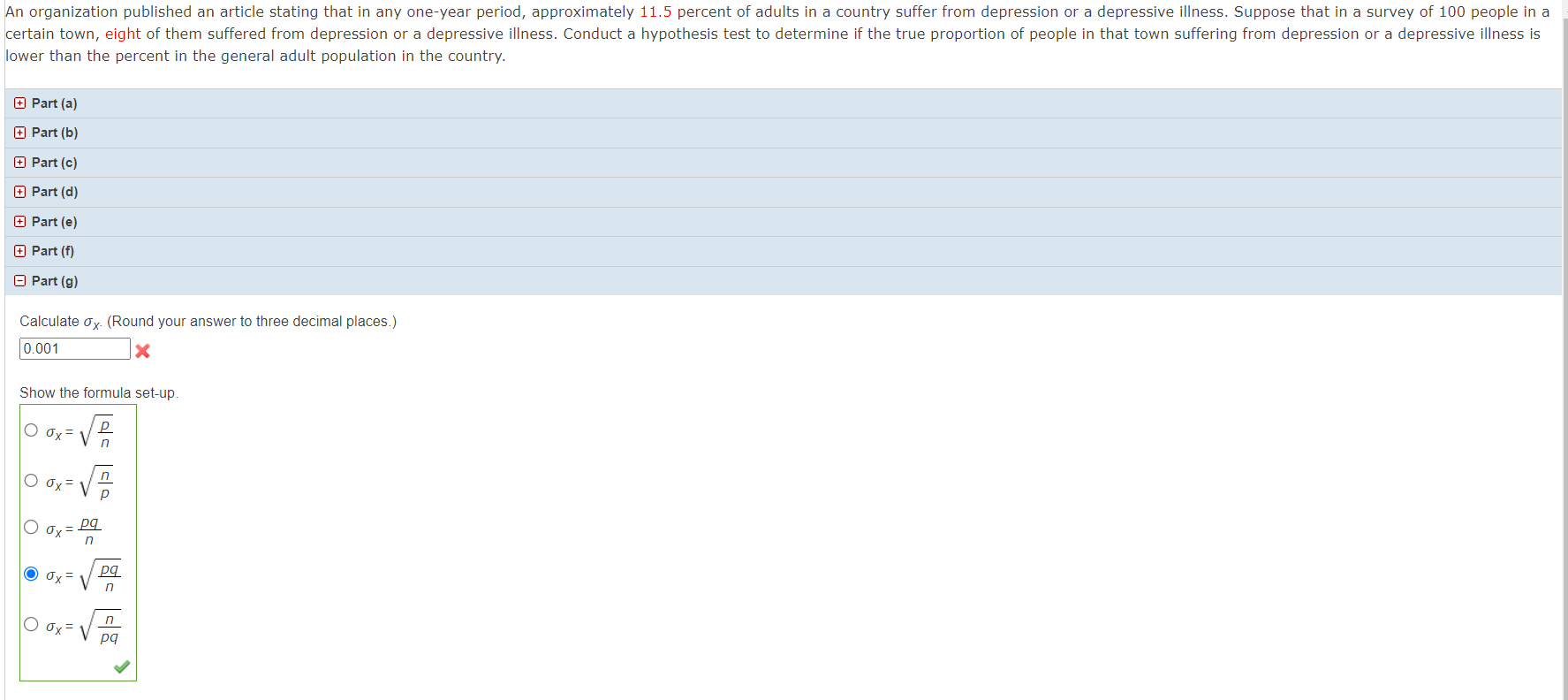 Solved lower than the percent in the general adult | Chegg.com