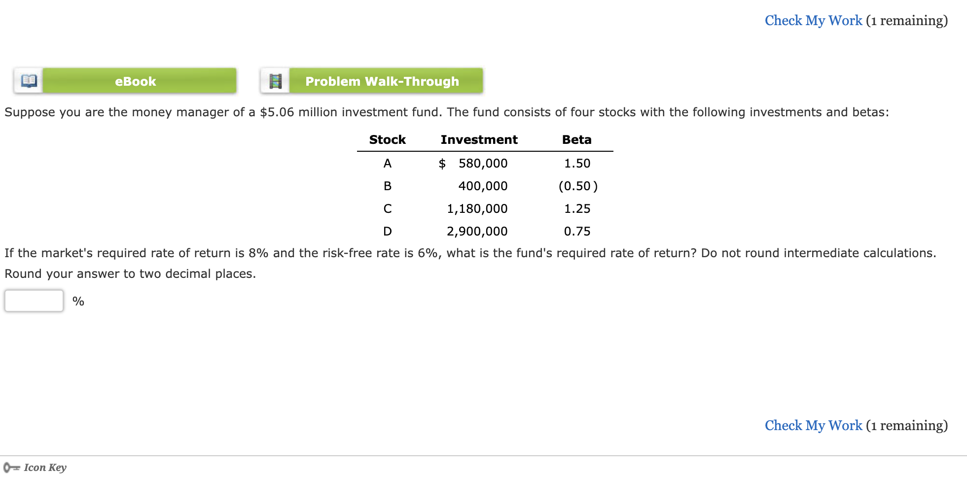 Solved Suppose you are the money manager of a $5.06 ﻿million | Chegg.com