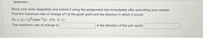 Solved Show your work separately and submit it using the | Chegg.com