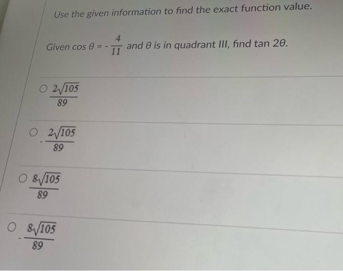 Solved Convert from radians to decimal degrees, Round to 1 | Chegg.com