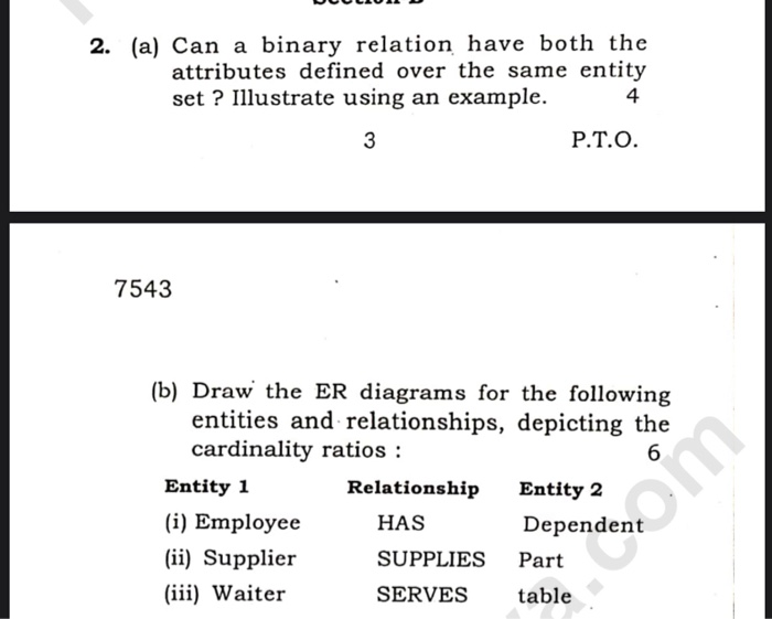Solved WUULLOIL 2. (a) Can a binary relation have both the | Chegg.com