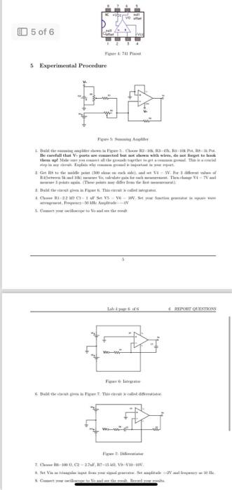 Solved 3 Preliminary Work (Pre-Lab) 1. Analyse circuit shown | Chegg.com