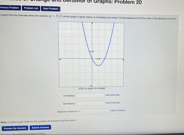 Solved of Graphs: Problem 20 Previous Problem Problem List | Chegg.com