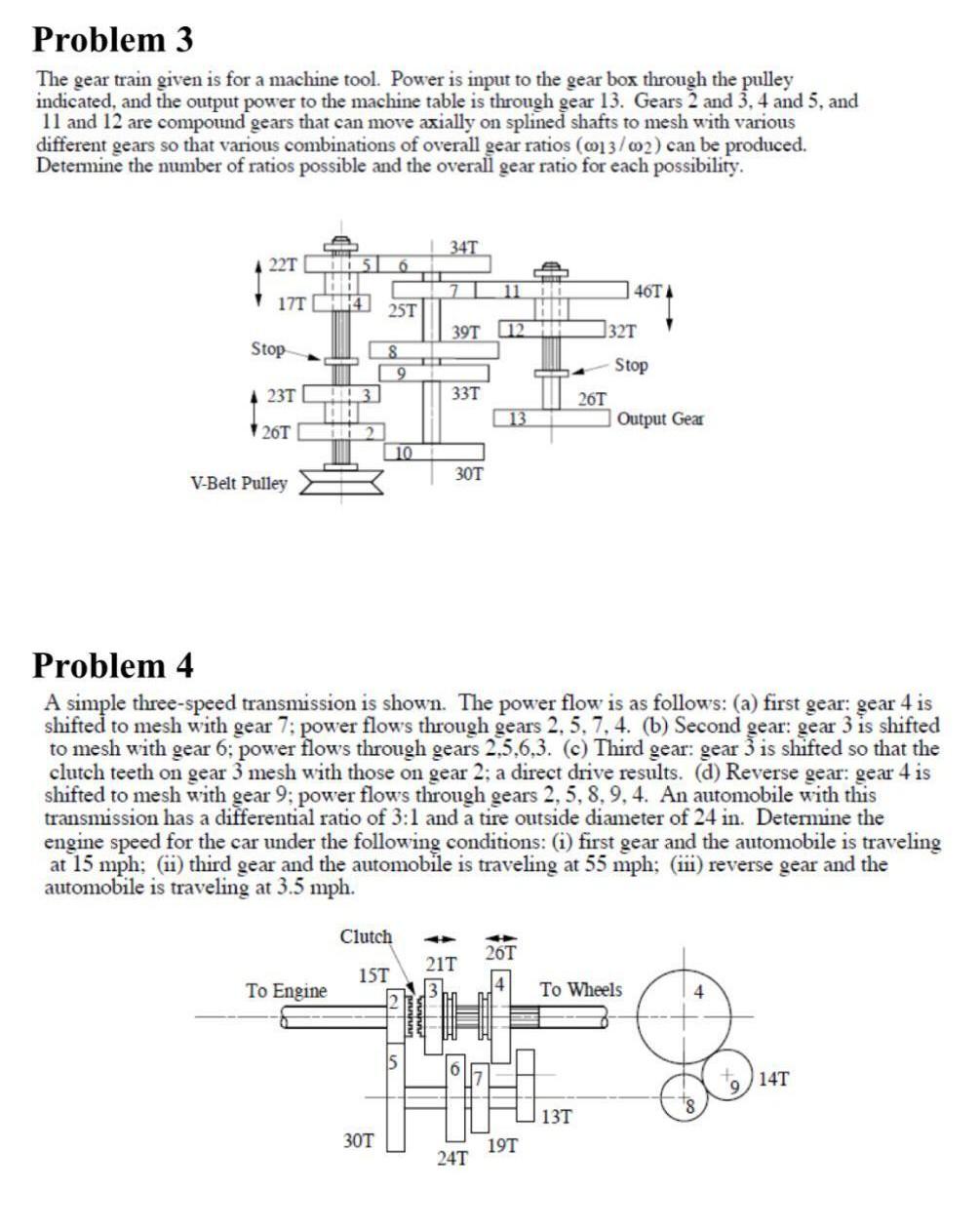 Solved Find the angular velocity of gear 8 if the angular | Chegg.com
