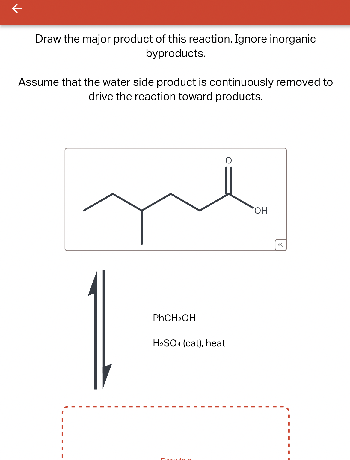 Solved Draw the major product of this reaction. Ignore | Chegg.com