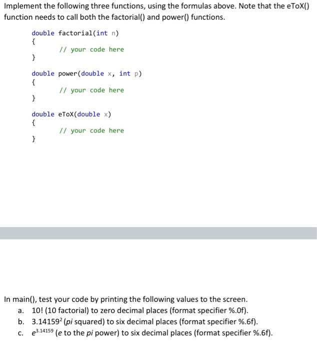 Solved need the program in c so that I can see how it's | Chegg.com