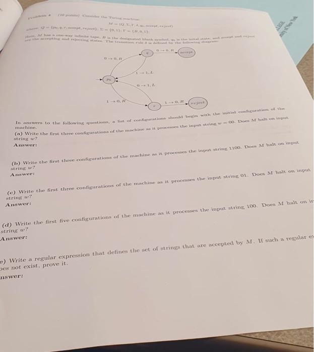 string w? Answert (b) Write the first thee | Chegg.com
