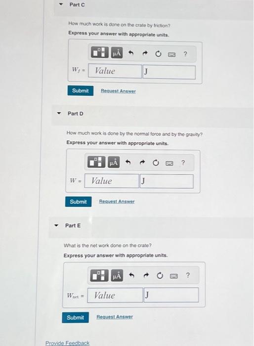 Solved A factory worker moves a 26.0 kg crato a distanco of | Chegg.com