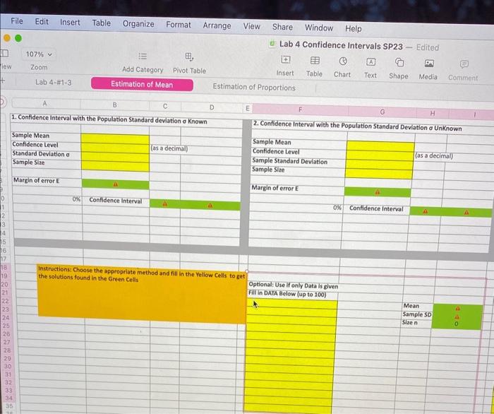 File Edit Insert Table Organize Format Arrange View 