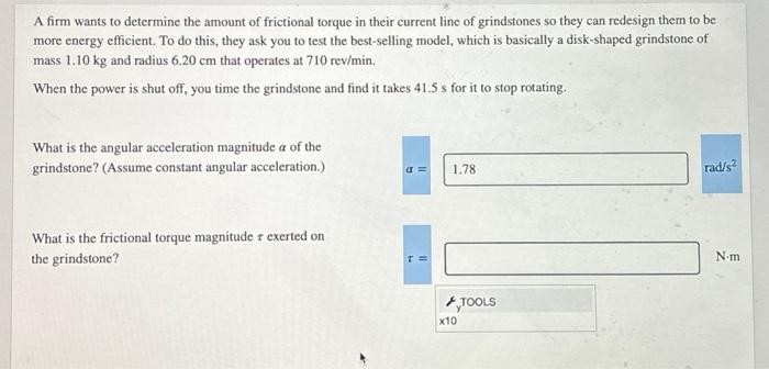 Solved A firm wants to determine the amount of frictional | Chegg.com