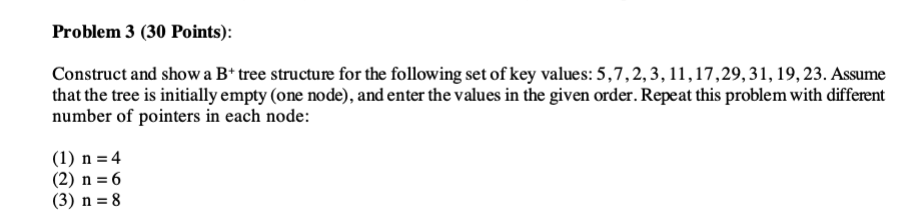 Solved Tree-Structured Indexing and Hash-Based Indexing | Chegg.com Solved Tree-Structured Indexing and Hash-Based Indexing | Chegg.com