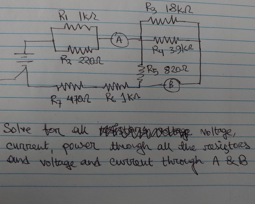 Solved SOLVE FOR ALL OF V1234567 I1234567 P1234567 WITH | Chegg.com