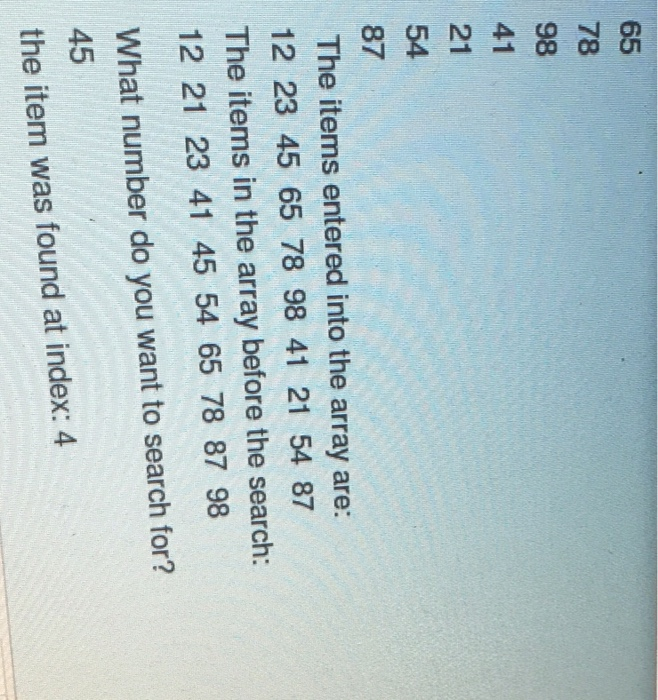 Solved 1 Write A Program That Allows A User To Enter 10 