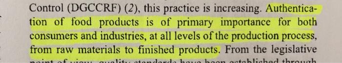 Solved Control (DGCCRF) (2), this practice is increasing. | Chegg.com