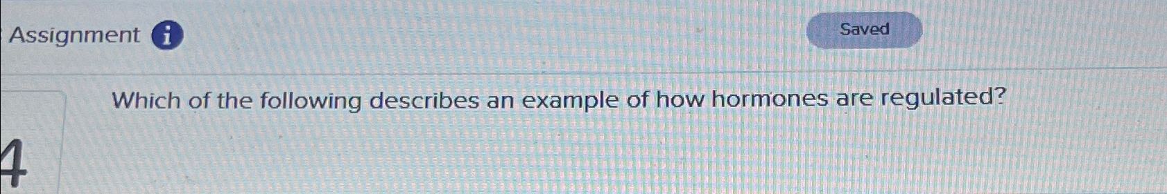 Solved AssignmentWhich of the following describes an example | Chegg.com