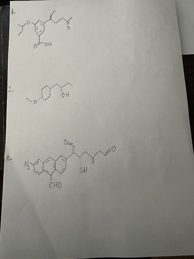 Solved Name the structures. The IUPAC names | Chegg.com