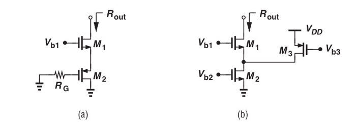 Solved **9.19. Determine the output impedance of the stages | Chegg.com