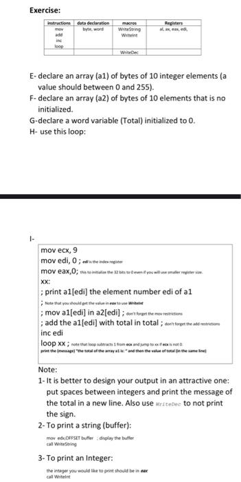 Solved 1- Practice: Data Transfer: use the given program | Chegg.com