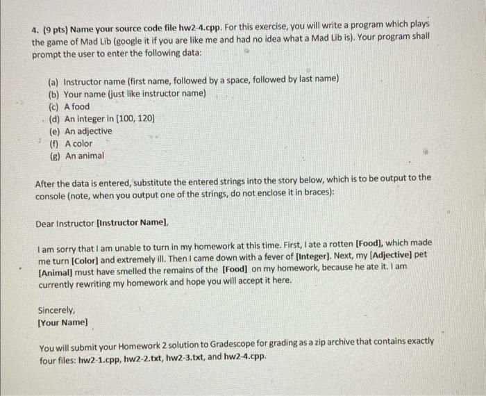 Solved Objective: This assignment will help to reinforce the | Chegg.com