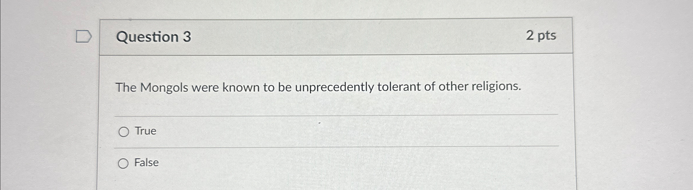 Solved Question 32 ﻿ptsThe Mongols were known to be | Chegg.com