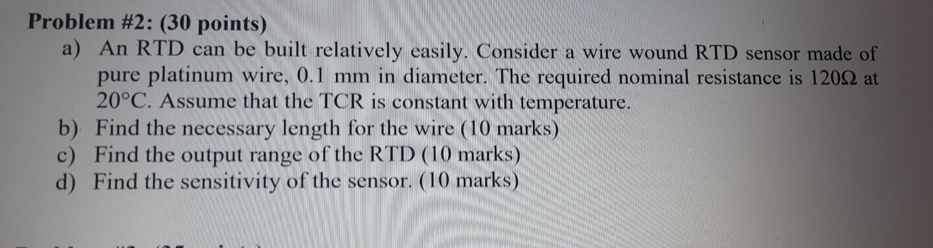 Solved Problem \#2: (30 points) a) An RTD can be built | Chegg.com Solved Problem \#2: (30 points) a) An RTD can be built | Chegg.com