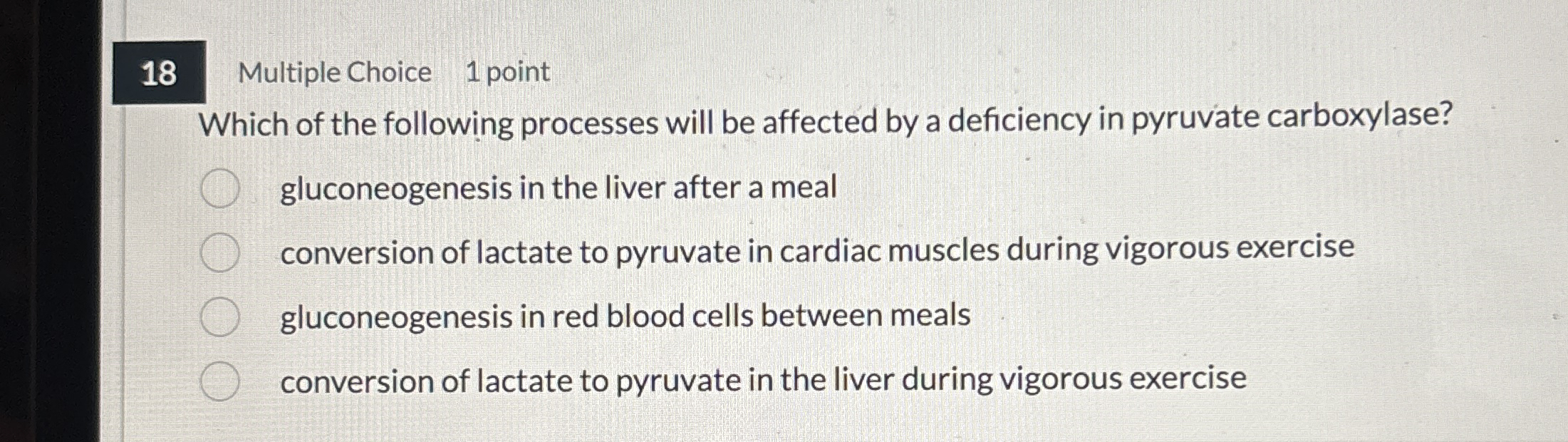 Solved 18Multiple Choice1 ﻿pointWhich of the following | Chegg.com