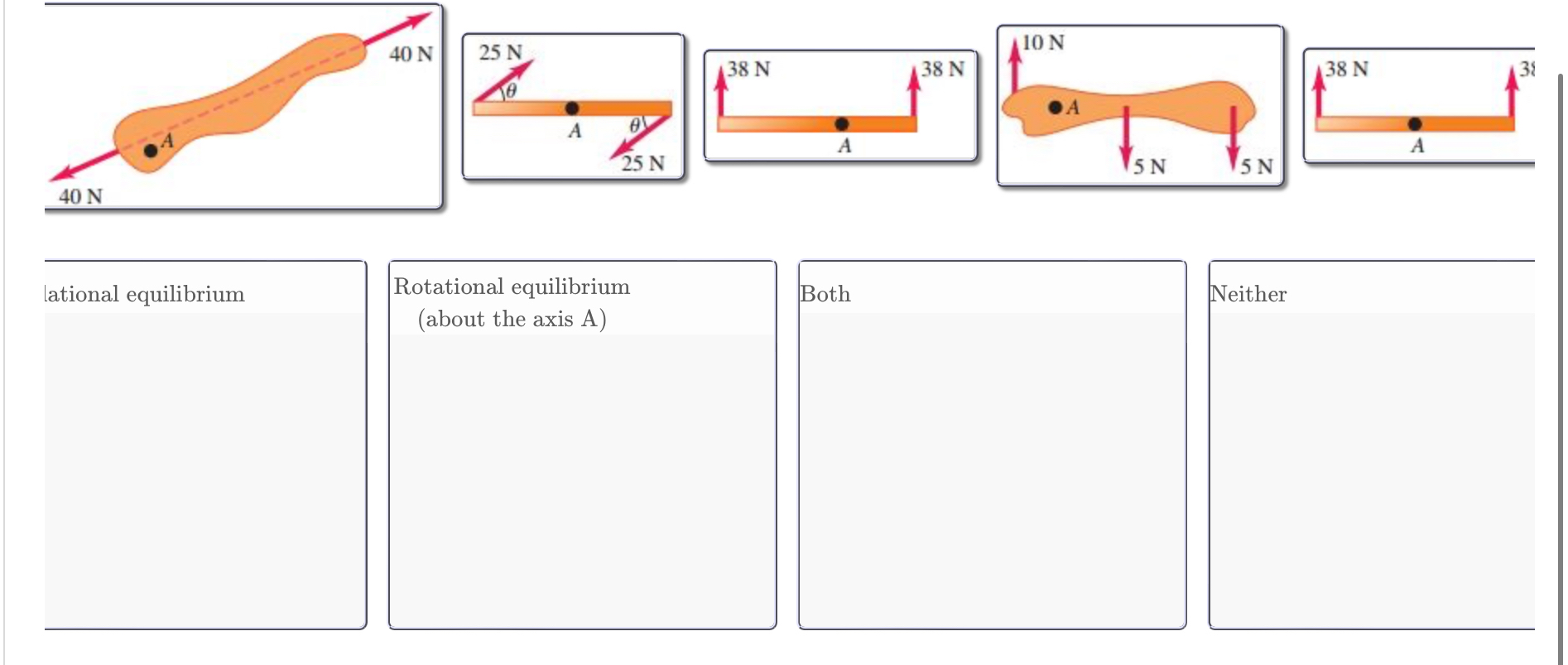 Solved Part AWhich of the objects are in only translational | Chegg.com