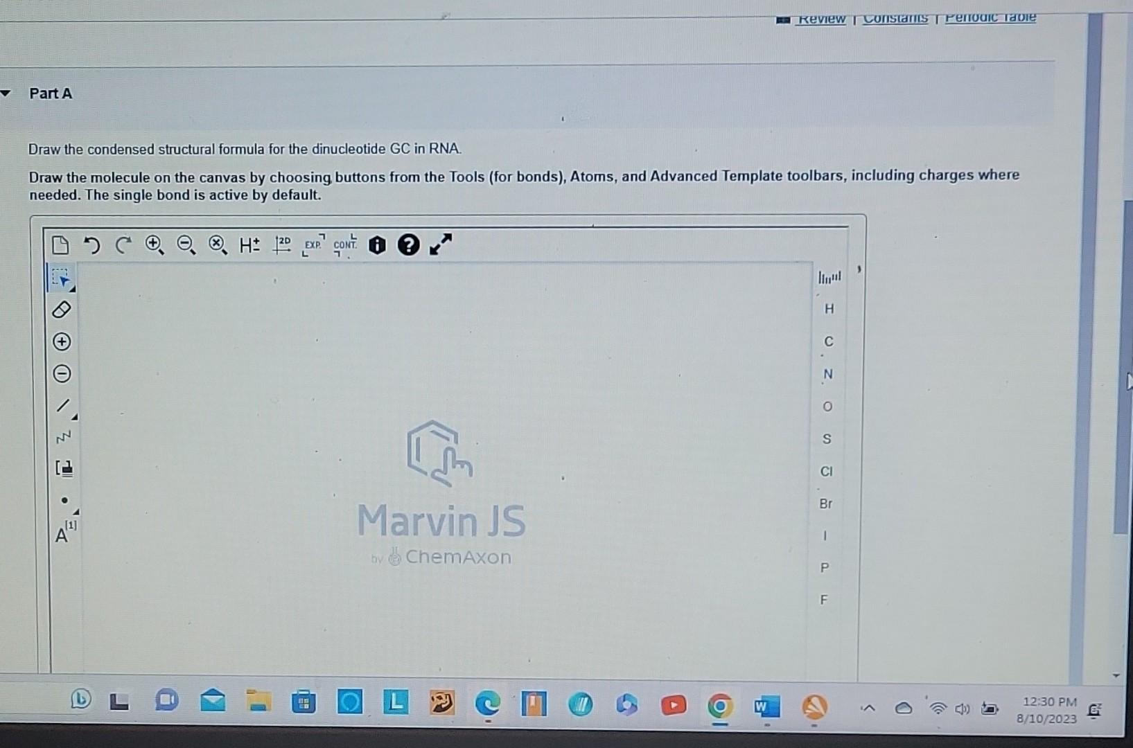 Solved Draw the condensed structural formula for the | Chegg.com
