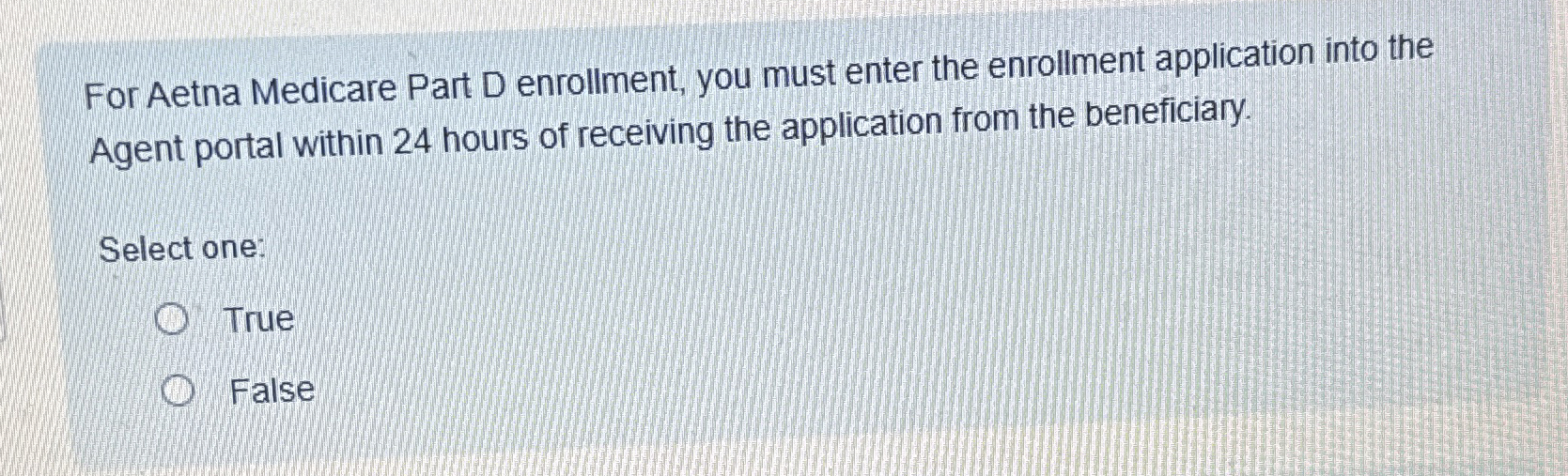 Solved For Aetna Medicare Part D enrollment, you must enter | Chegg.com