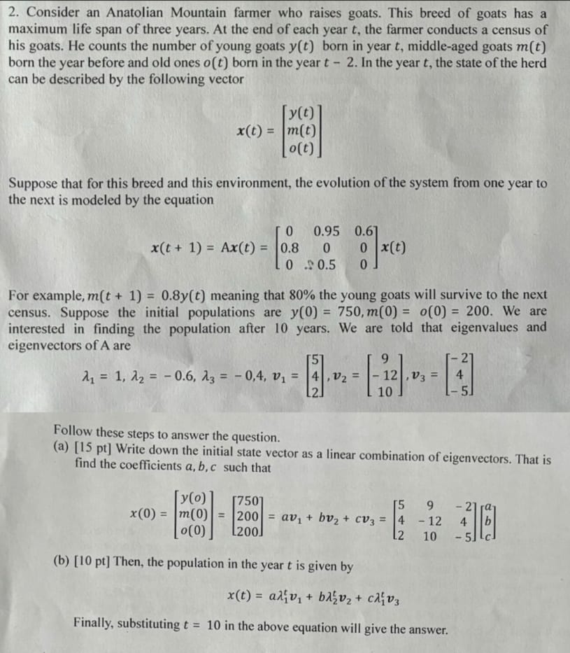 Solved Follow these steps to answer the question.(a) [15 | Chegg.com