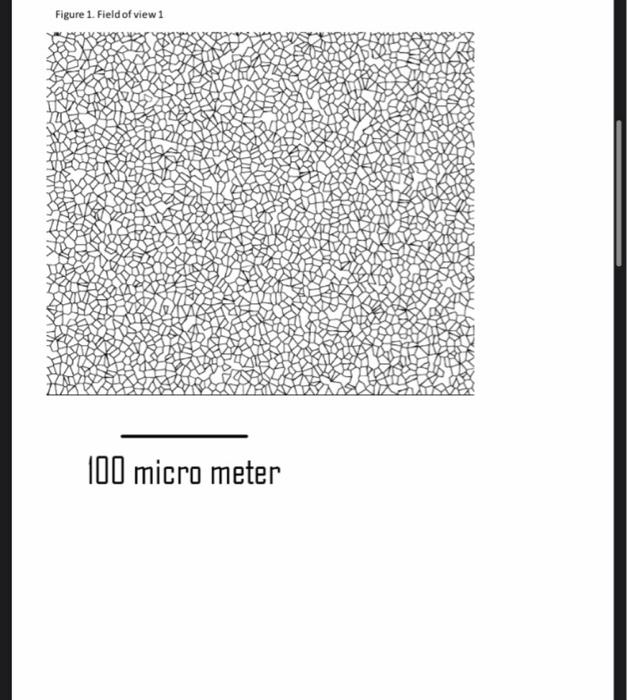 Quantitative Metallography Name Student number | Chegg.com