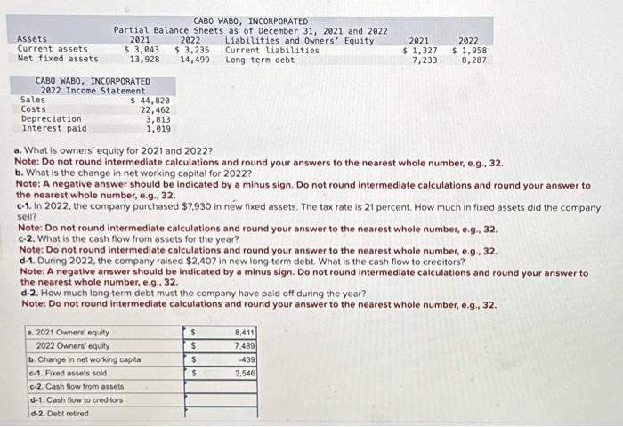 Solved Assets Current assets Net fixed assets Sales Costs | Chegg.com