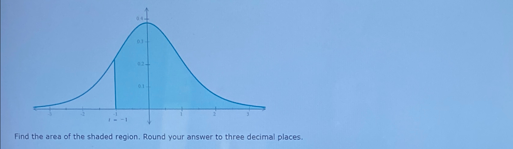 Solved Find the area of the shaded region. Round your answer | Chegg.com Solved Find the area of the shaded region. Round your answer | Chegg.com