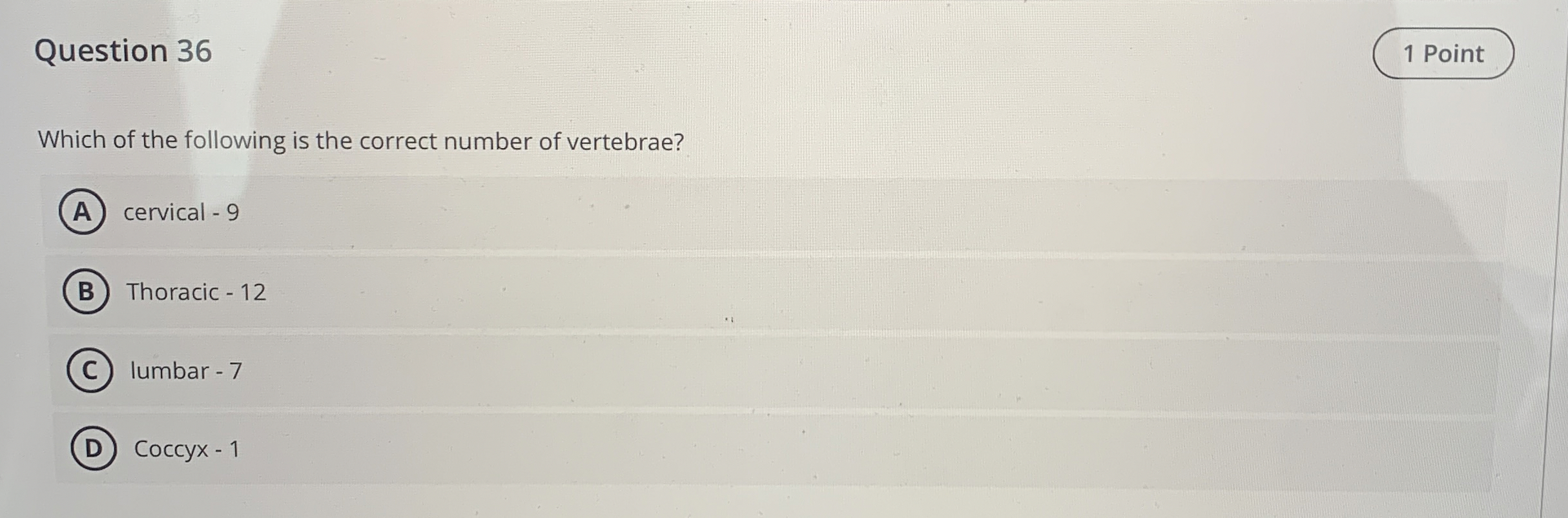 Solved Question 361 PointWhich of the following is the | Chegg.com Solved Question 361 PointWhich of the following is the | Chegg.com