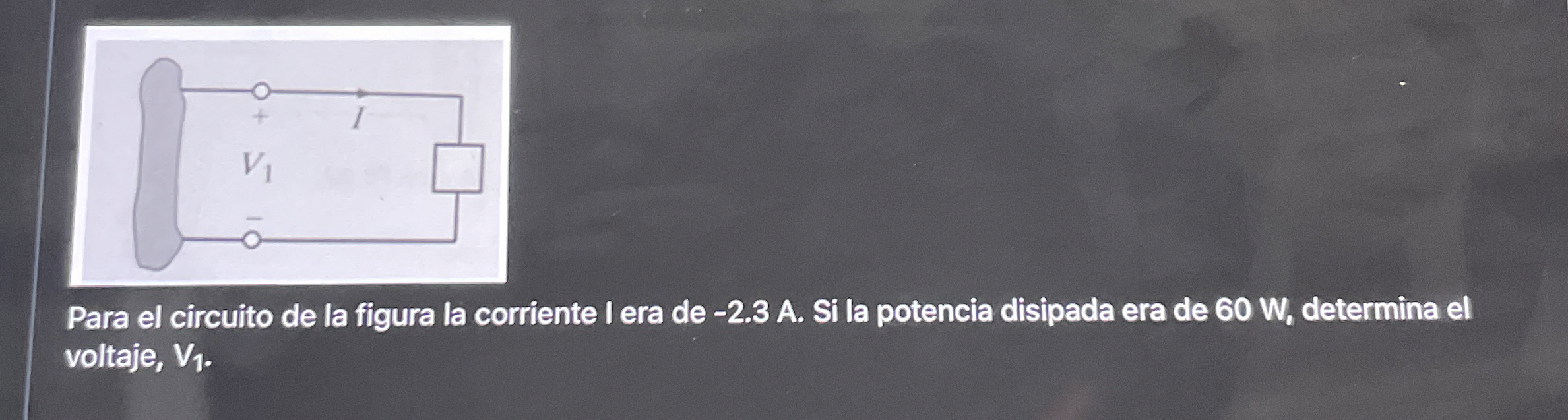 Solved Para el circuito de la figura la corriente I era de | Chegg.com