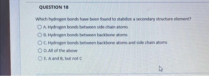 Solved The two types of beta sheets are: A. left-handed beta | Chegg.com