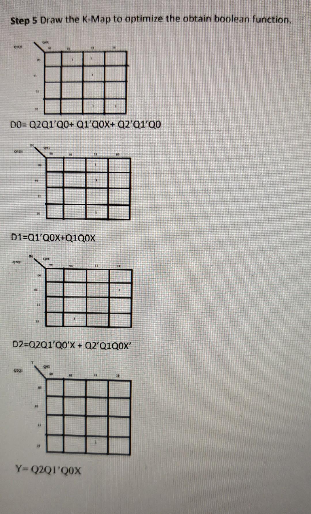 Step 1. Design of the 11011 Sequence Detector A | Chegg.com
