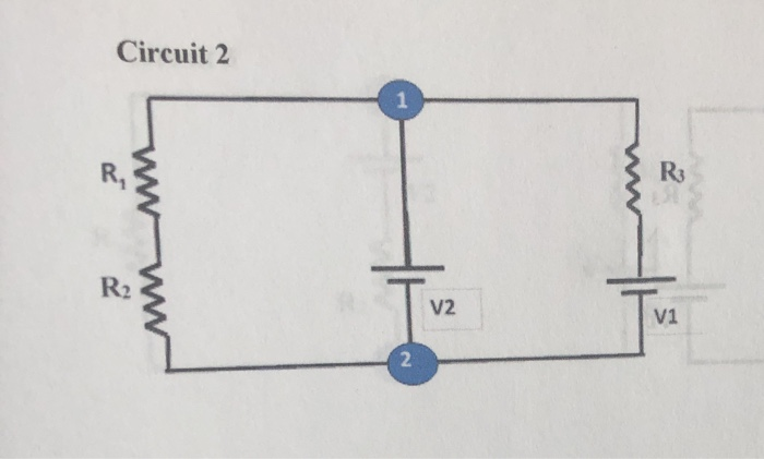 Solved For each of the circuits use Kirchhoff's Rules to | Chegg.com