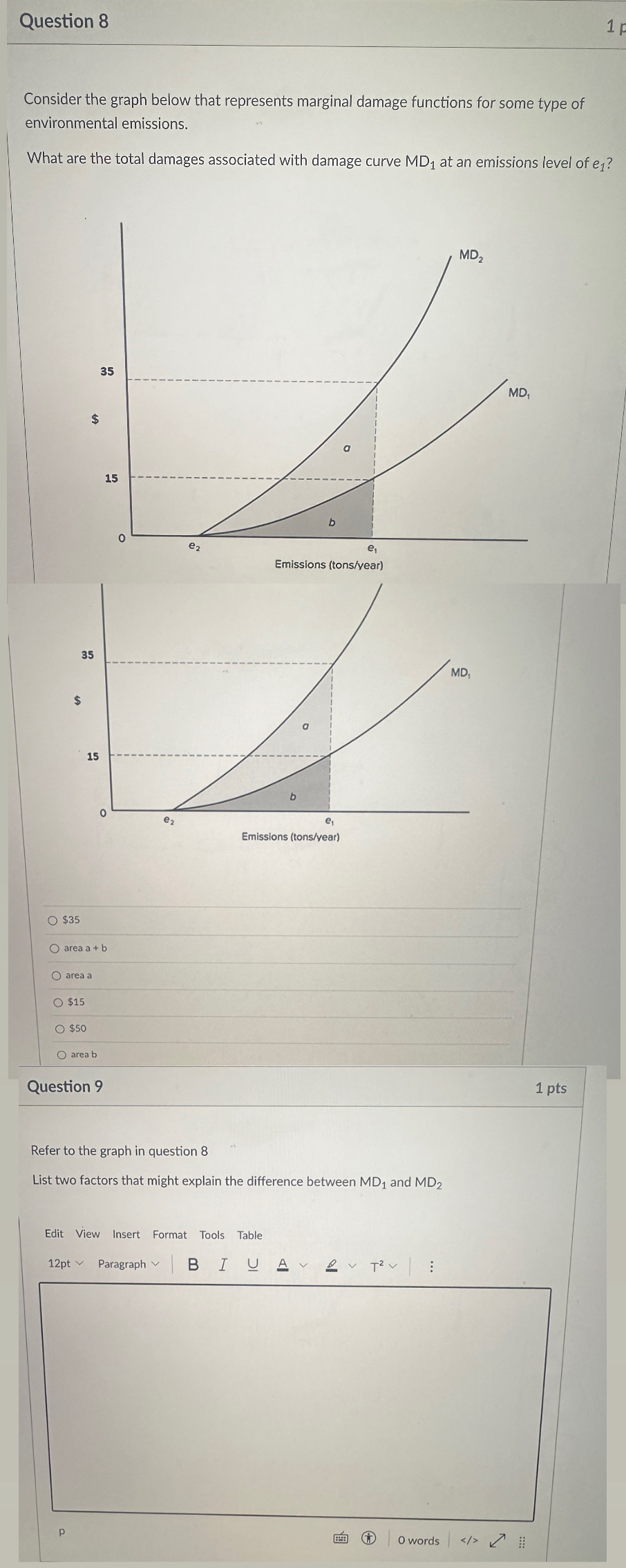 Solved Question 81pConsider the graph below that represents | Chegg.com