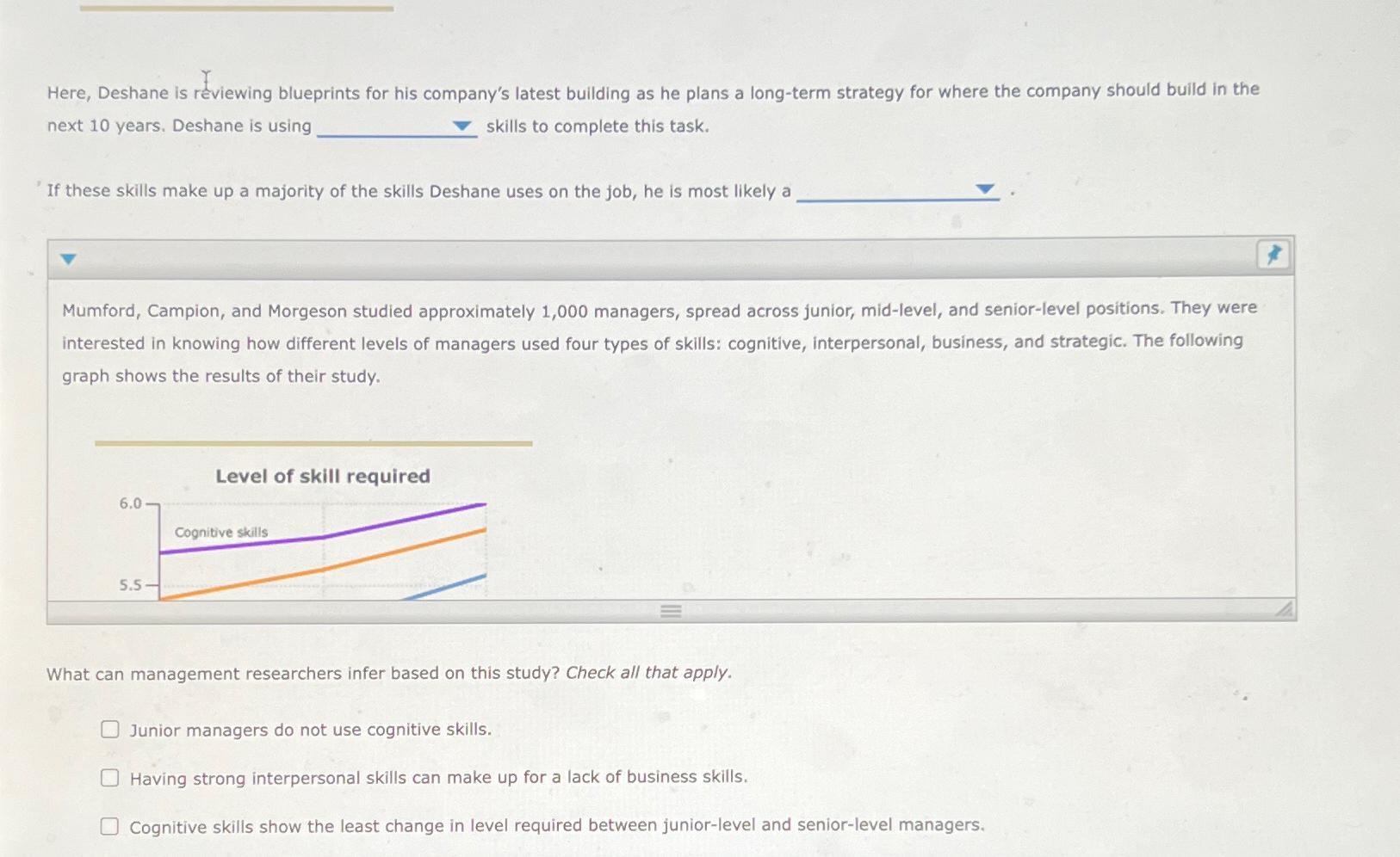 Solved Here, Deshane is reviewing blueprints for his | Chegg.com
