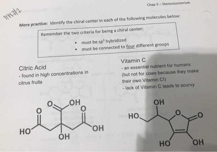 Solved Chap 5-Stereoisomerism More practice: Identify the | Chegg.com