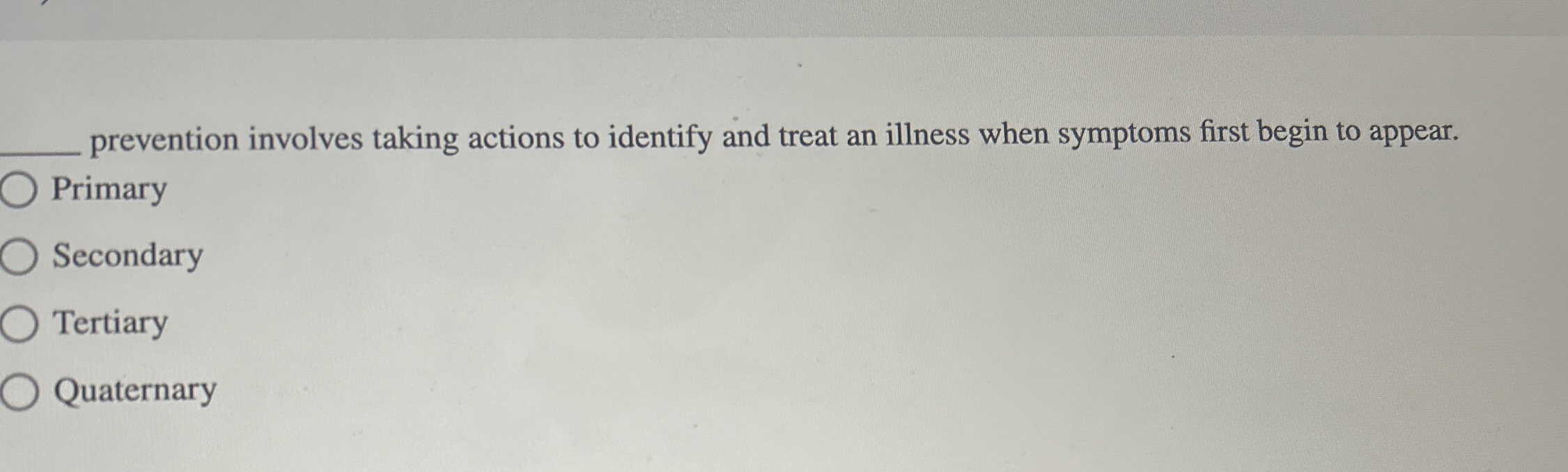 Solved prevention involves taking actions to identify and | Chegg.com