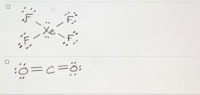 Solved Which of the following Lewis Structures violate the | Chegg.com