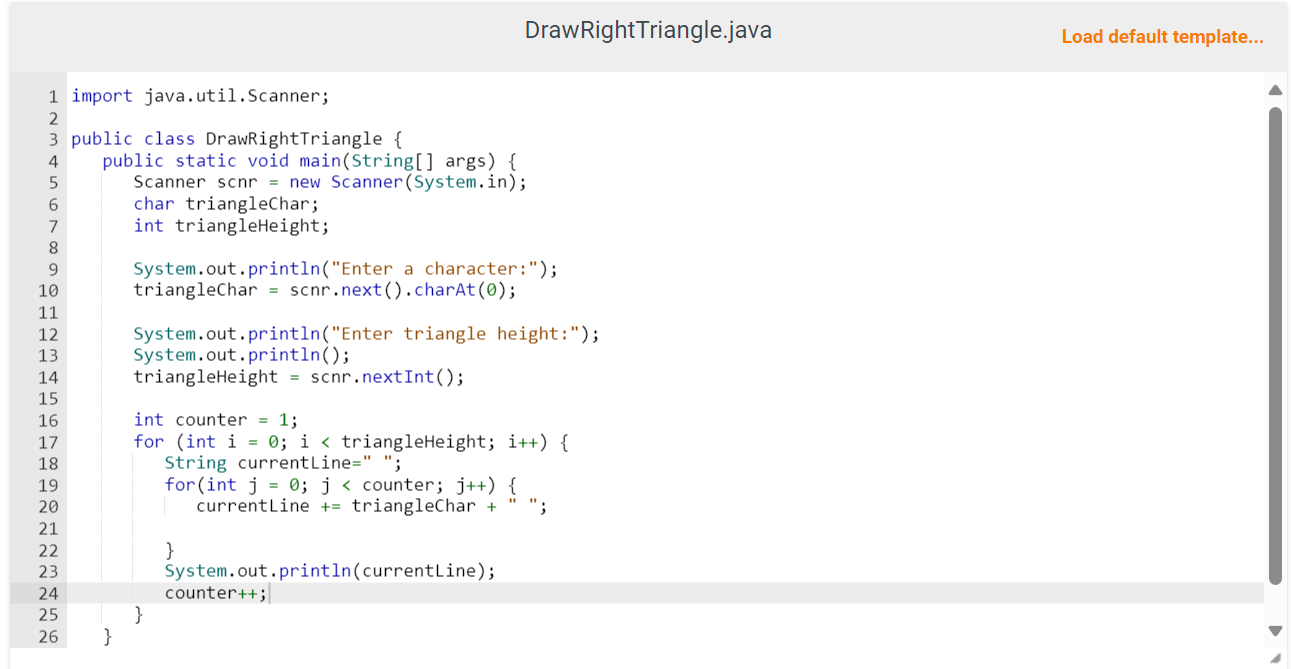 Solved import java.util.Scanner;public class | Chegg.com