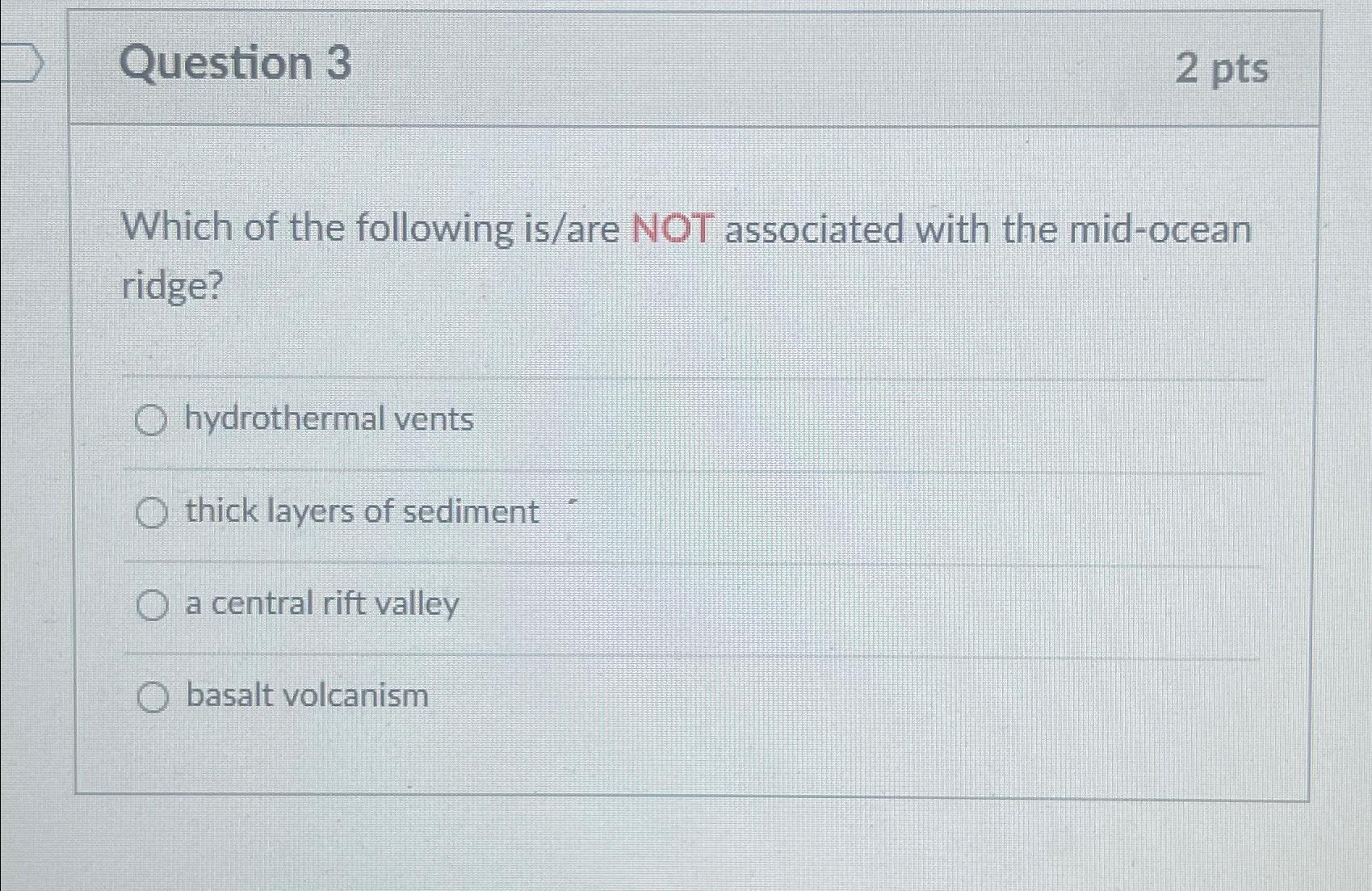 Solved Question 32 ﻿ptsWhich of the following is/are NOT | Chegg.com